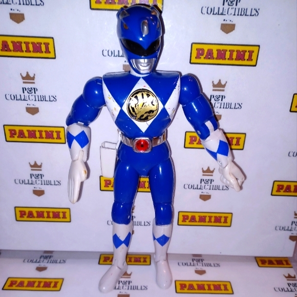 Hasbro | Toys | Blue Power Ranger Action Figure Toy Mighty Morphin ...